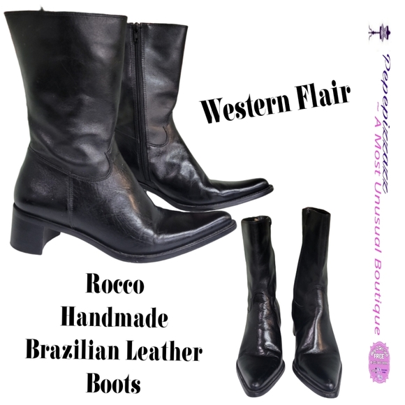 Rocco P. | Shoes | Rocco Brazilian Leather Handmade Cowboy Boots ...